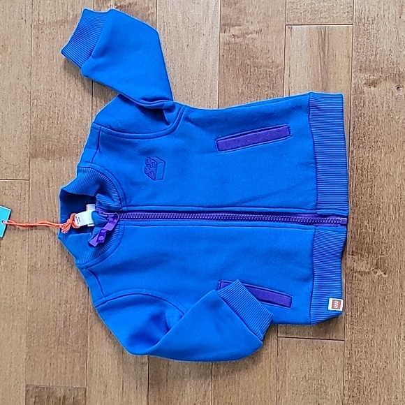 Lego | Shirts & Tops | Legotarget Collab Bluepurple Baby Track Jacket ...